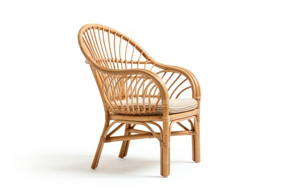 Rattan chair furniture armchair wood. | Free Photo - rawpixel