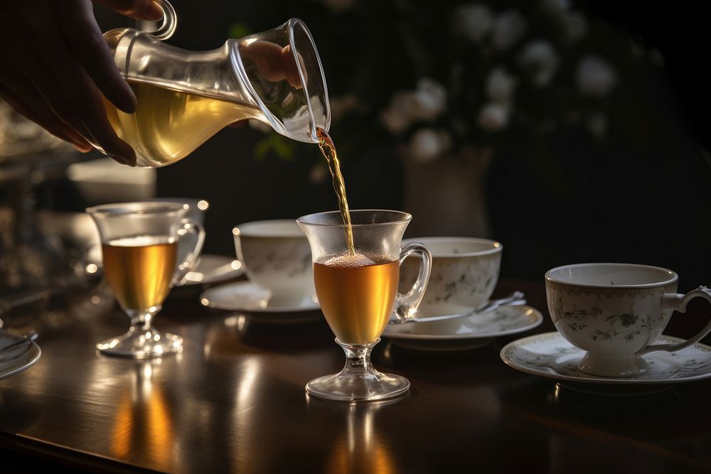 Glass table cup mug. AI | Free Photo - rawpixel
