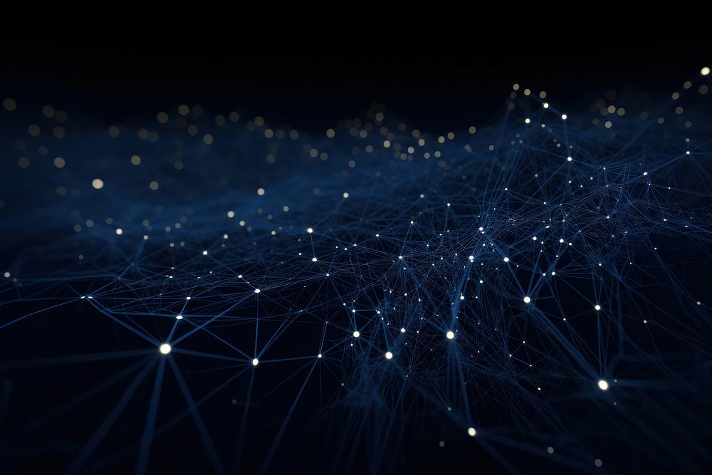 Connecting network backgrounds light night. | Premium Photo - rawpixel