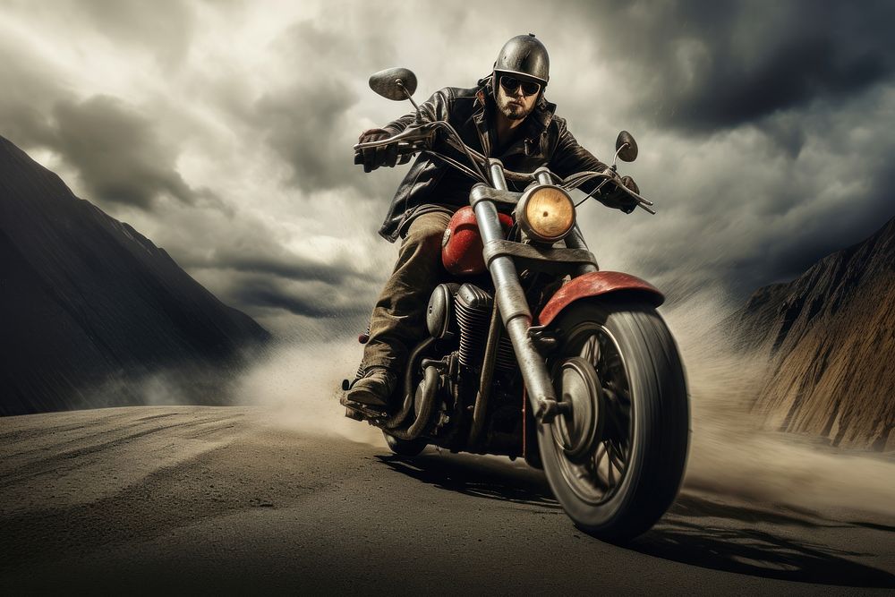 Riding motorcycle adult vehicle wheel. | Free Photo - rawpixel
