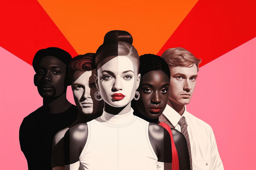 Racism portrait person adult. AI | Premium Photo Illustration - rawpixel