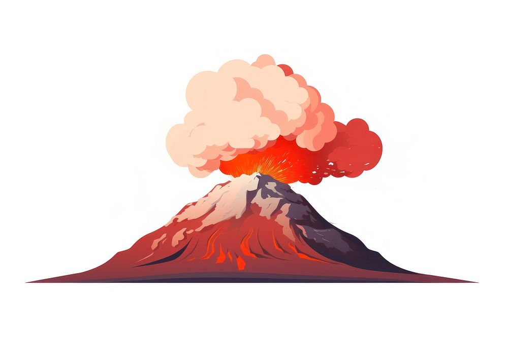 Volcano volcano mountain outdoors. AI | Free Photo Illustration - rawpixel
