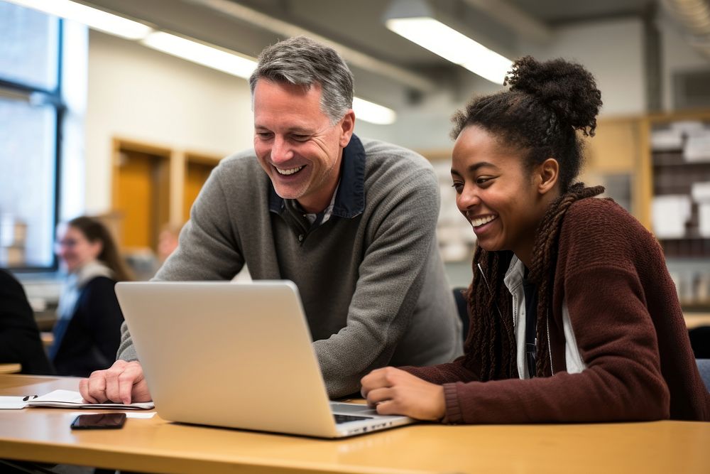 Student laptop computer adult. | Premium Photo - rawpixel