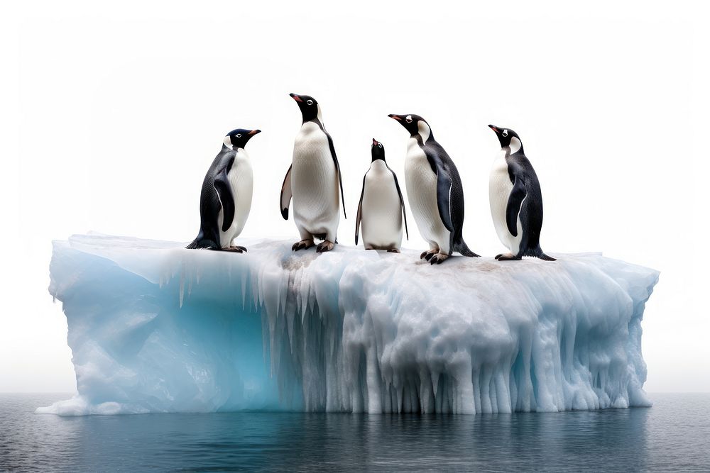 Penguin ice outdoors iceberg. | Premium Photo - rawpixel