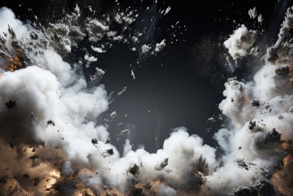 Cloud explosion fireworks outdoors. | Premium Photo - rawpixel
