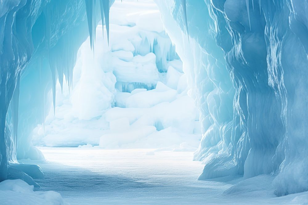 Nature snow ice landscape. | Premium Photo - rawpixel