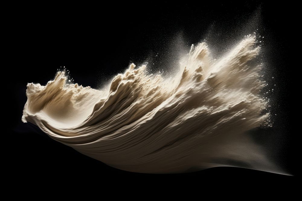 Sand swept turbulent motion black | Premium Photo - rawpixel
