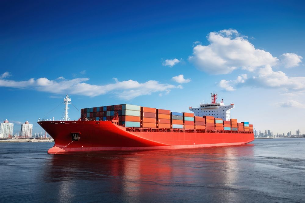 Large container ships industry shipping | Free Photo - rawpixel