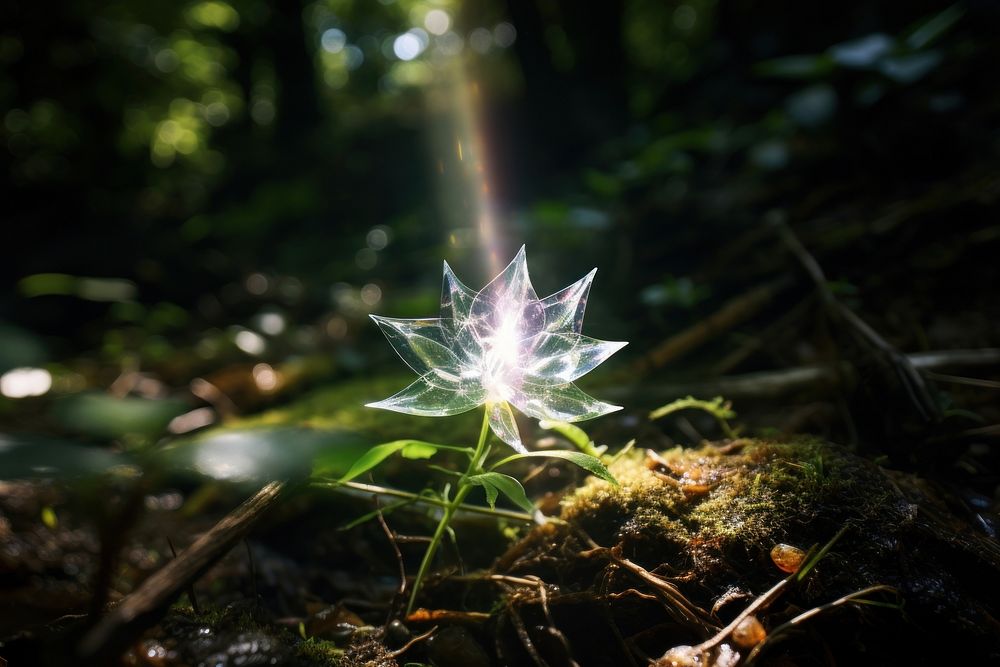 Magic beam outdoors woodland nature. | Free Photo - rawpixel