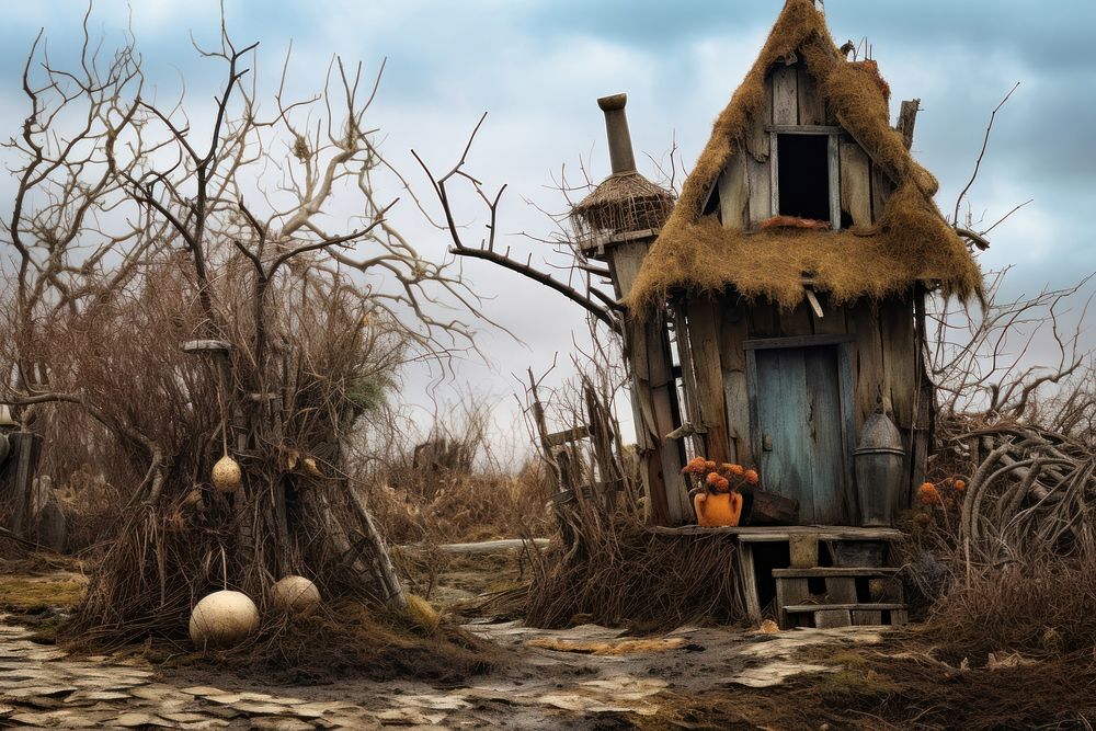 Hut architecture building outdoors. | Premium Photo - rawpixel