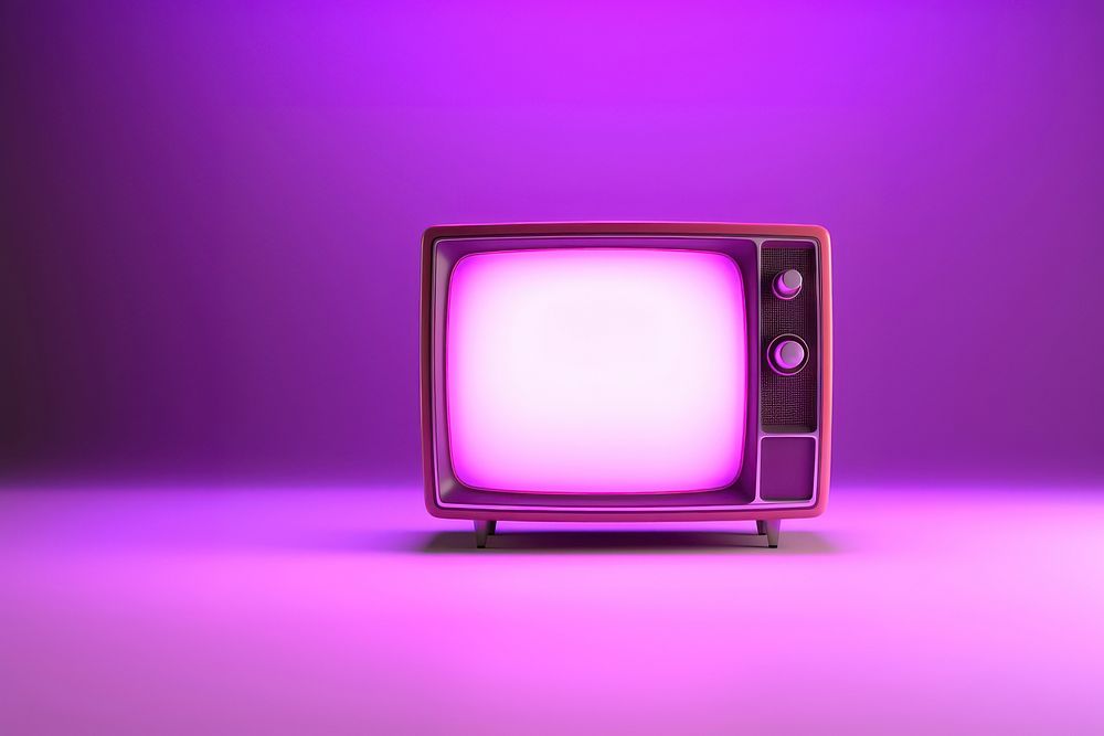 3D retro television illustration. AI | Premium Photo Illustration ...