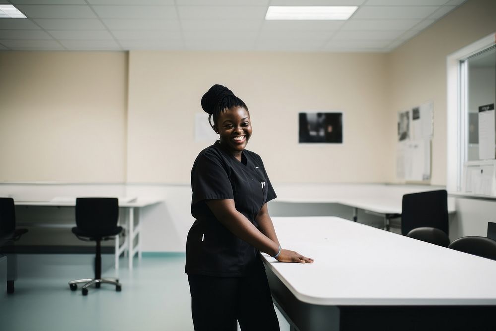 Nurse furniture table black. | Free Photo - rawpixel