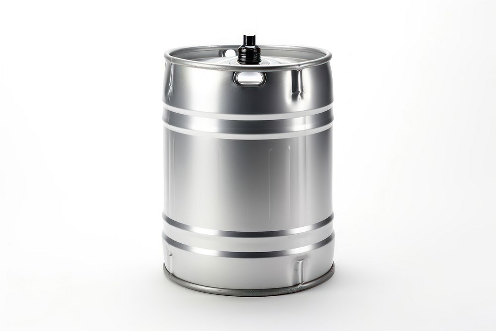Keg metal white background refreshment. | Premium Photo - rawpixel