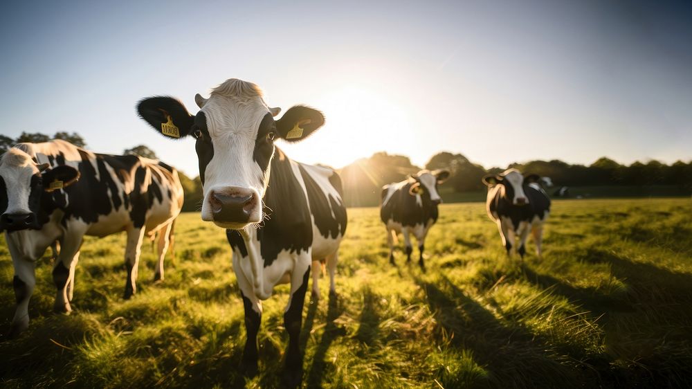 Field cow livestock grassland. | Premium Photo - rawpixel