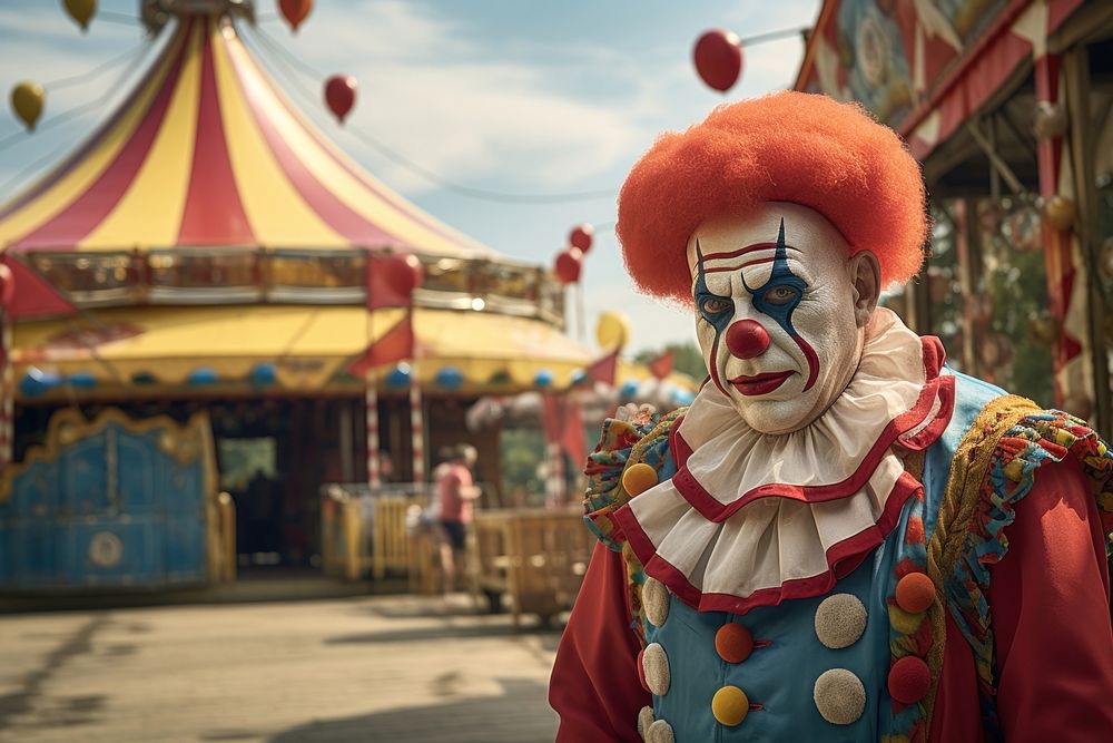 clown architecture celebration recreation. AI | Free Photo - rawpixel