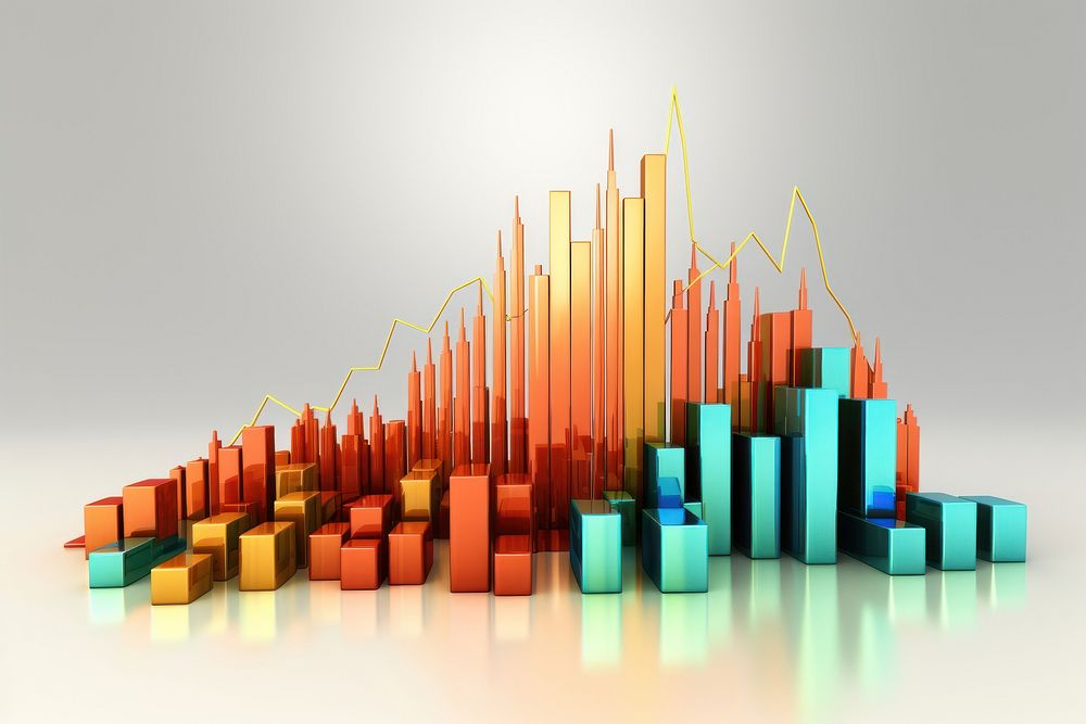 Invest graph investment technology. | Premium Photo Illustration - rawpixel