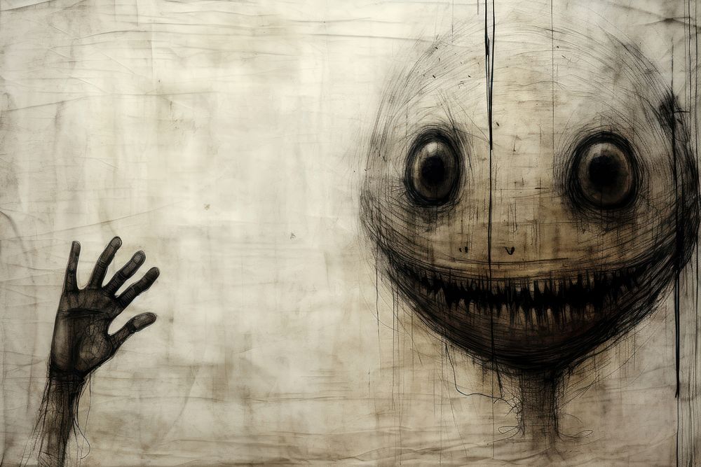 Saying hello drawing sketch person. | Free Photo Illustration - rawpixel