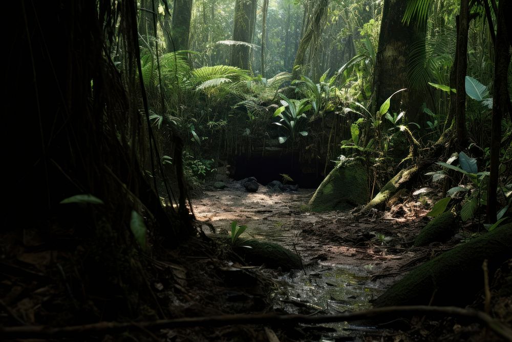 Jungle vegetation outdoors woodland. | Free Photo - rawpixel