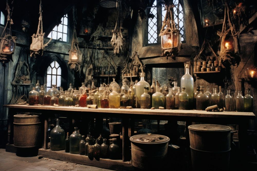 Potion racks architecture building manufacturing. | Free Photo - rawpixel