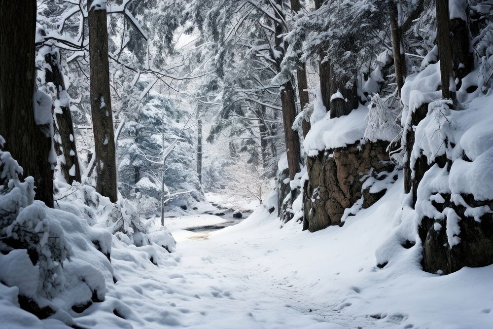 Jungle national snow outdoors woodland. | Premium Photo - rawpixel