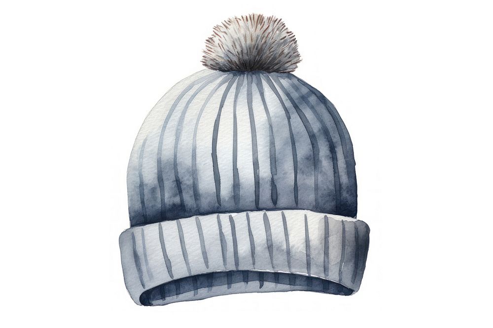Beanie white background creativity headwear. | Premium Photo ...