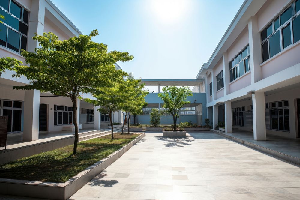 Building shcool architecture campus street. | Free Photo - rawpixel