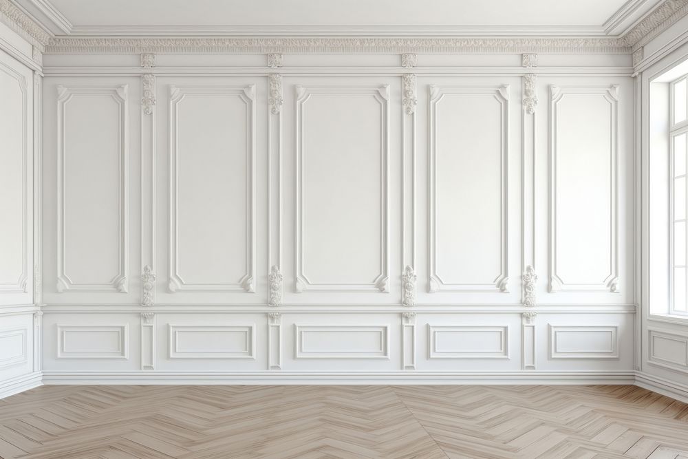 Modern classic floor molding white. | Premium Photo - rawpixel