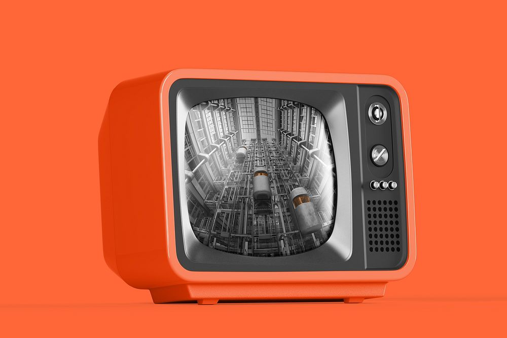 Retro TV screen | Premium Photo - rawpixel