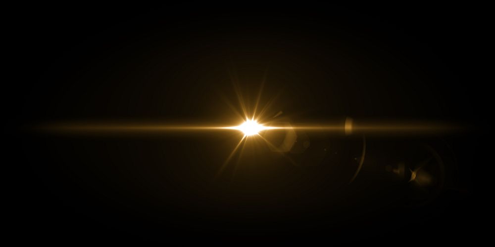 Yellow natural lens flare effect | Free Photo - rawpixel