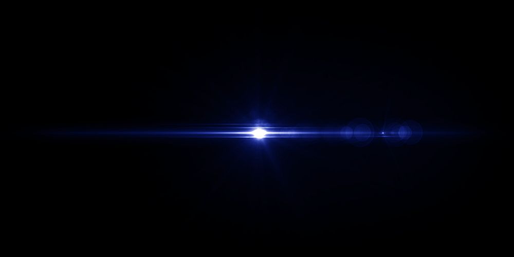 Blue natural lens flare effect | Free Photo - rawpixel