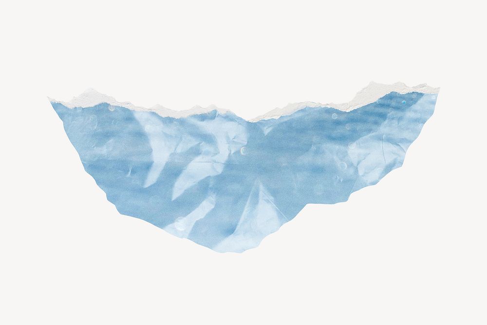 Blue ripped paper | Free Photo Illustration - rawpixel