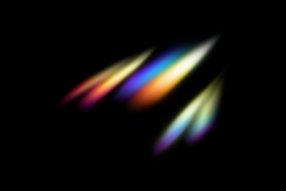 Colorful light effect element | Premium PSD - rawpixel