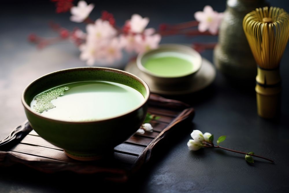 Traditional Japanese matcha green tea. | Free Photo - rawpixel