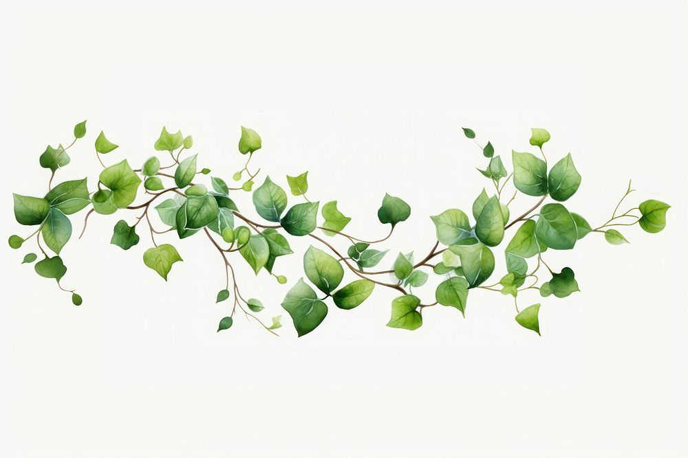 Green Vines plant green leaf. | Free Photo Illustration - rawpixel