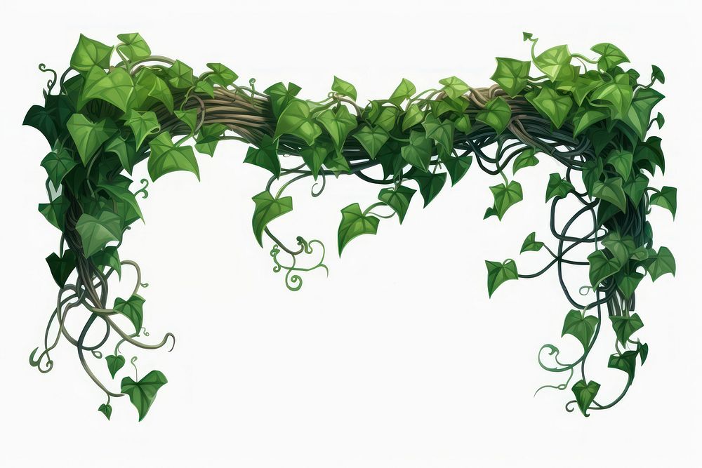 Green Vines plant green vine. | Free Photo Illustration - rawpixel