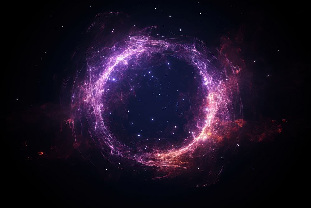 Light particle astronomy universe circle. | Premium Photo - rawpixel