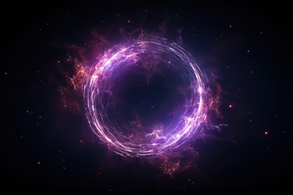 Light particle astronomy universe circle. | Premium Photo - rawpixel