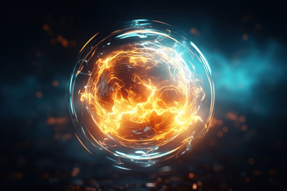 Barrier effect sphere light astronomy. | Premium Photo - rawpixel