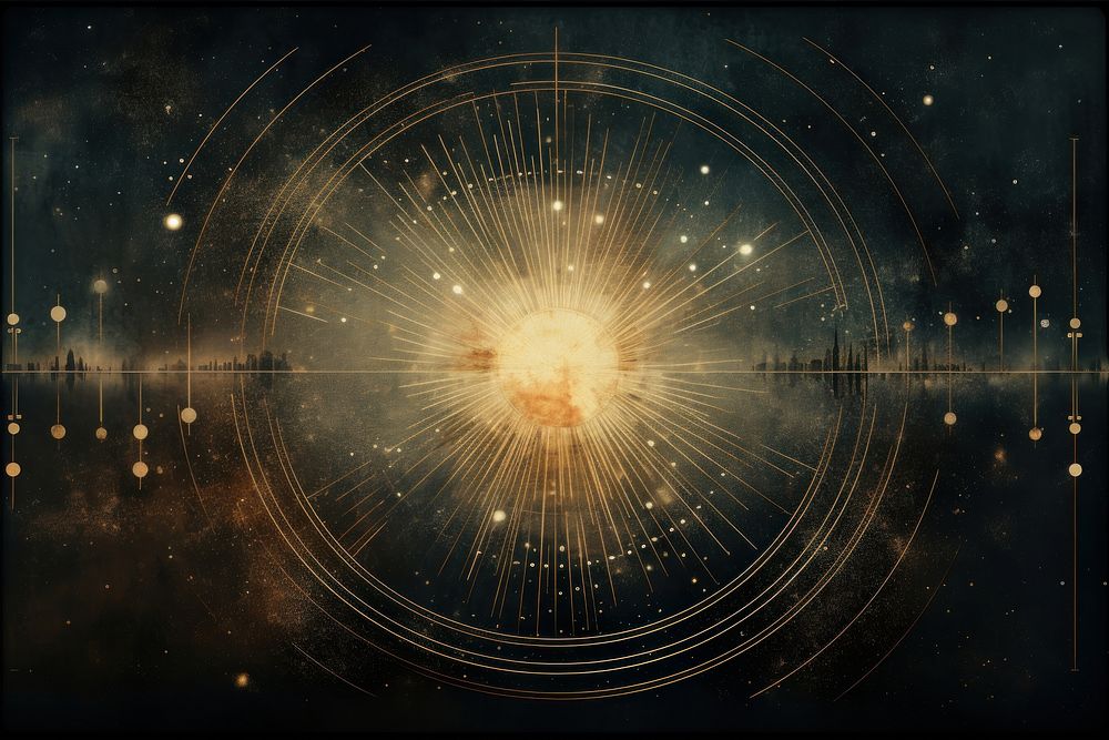 Spiritual backgrounds astronomy universe. AI | Premium Photo ...