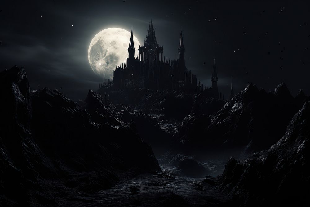 Celestial Hell astronomy landscape outdoors. | Free Photo - rawpixel