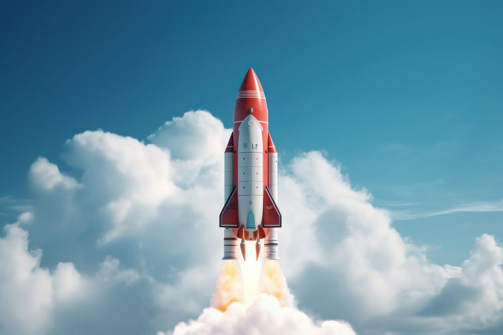 Rocket aircraft missile vehicle. Image | Premium Photo - rawpixel