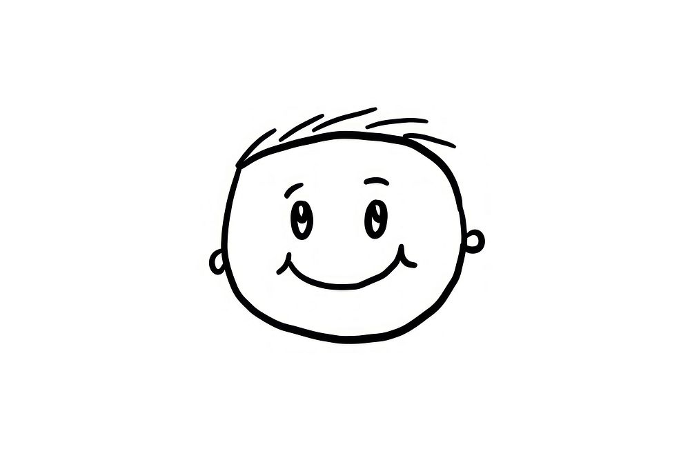 Happy emotion face drawing cartoon | Premium Photo Illustration - rawpixel