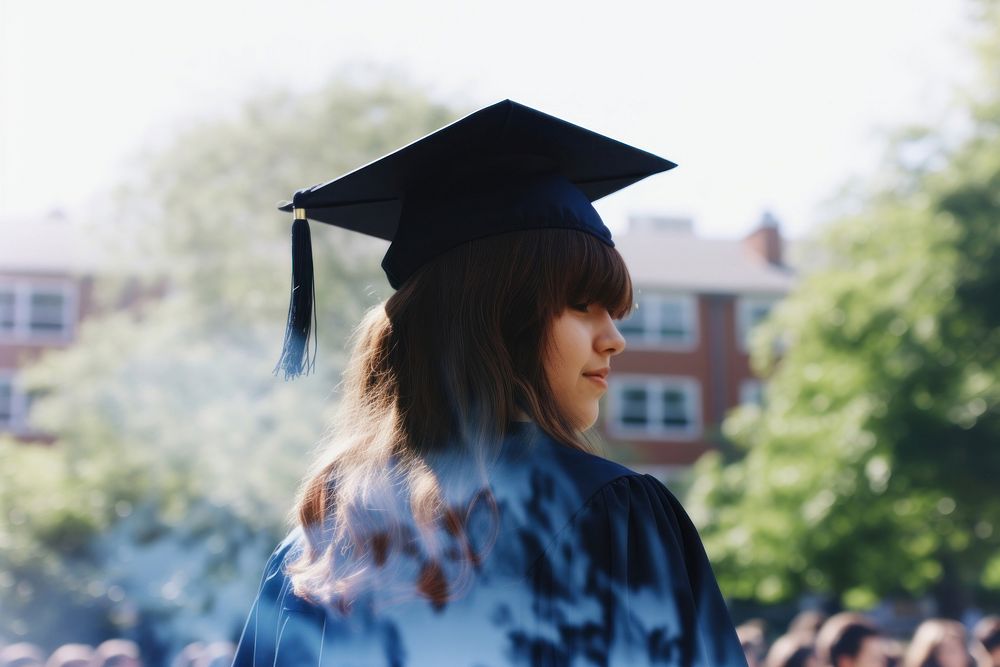woman student graduation school portrait | Free Photo - rawpixel