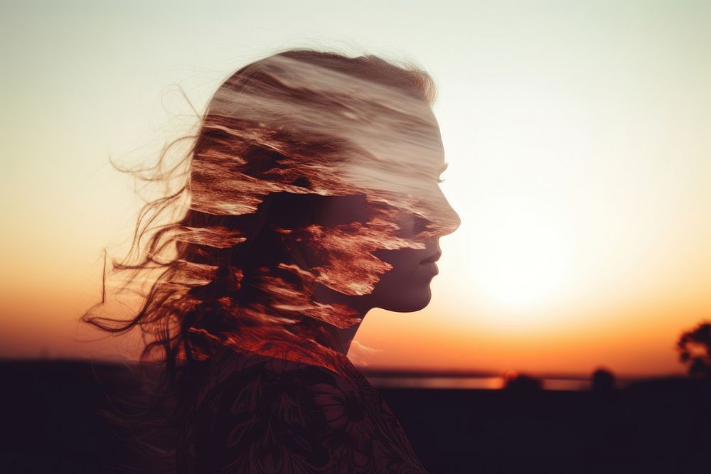 Portrait backlighting photography sunlight. AI | Free Photo - rawpixel