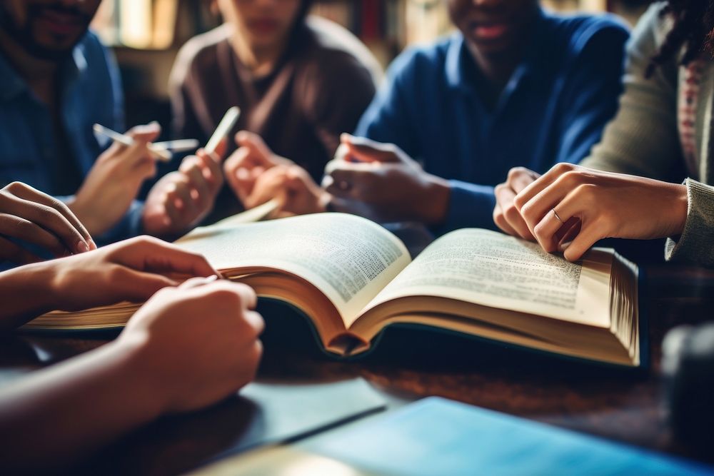 Friends discussing book publication writing | Free Photo - rawpixel