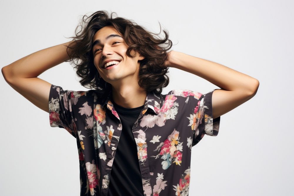 Happy asian male trans laughing | Premium Photo - rawpixel