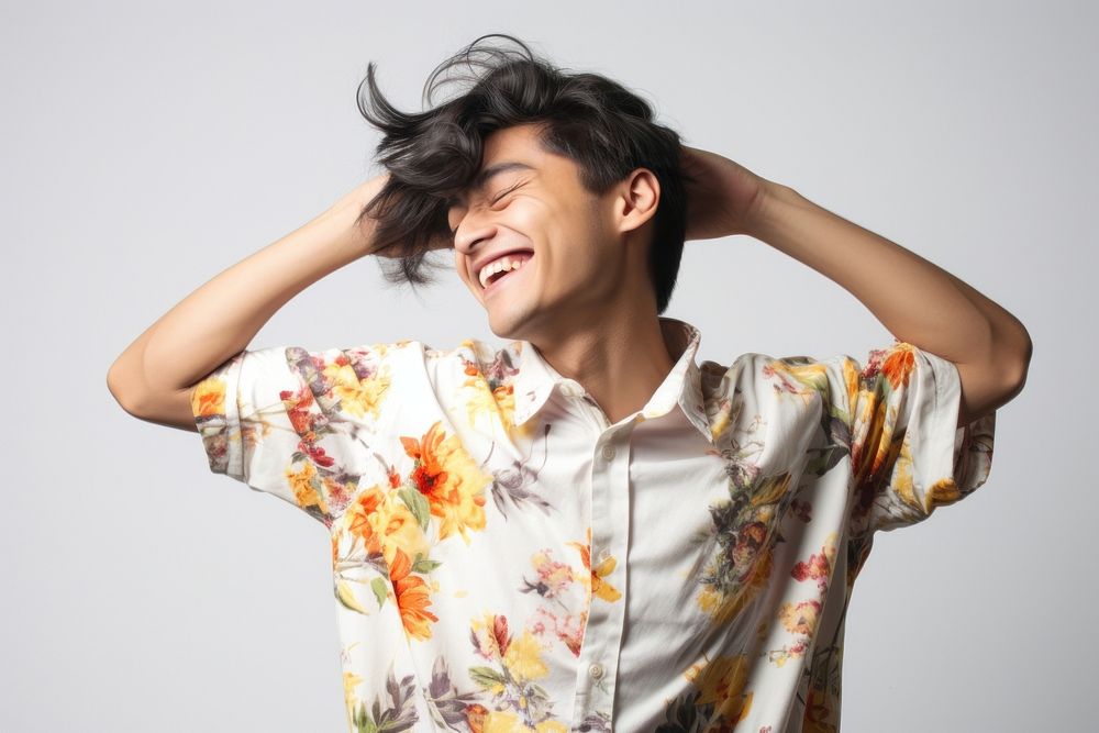 Happy asian male trans laughing | Free Photo - rawpixel