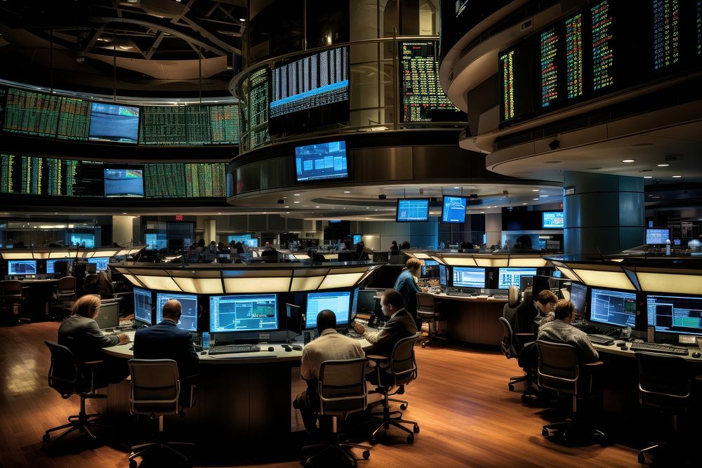 Stock market watch computer office | Free Photo - rawpixel