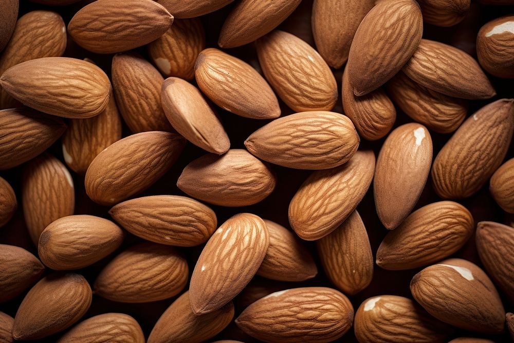 Almond texture almond food backgrounds. | Premium Photo - rawpixel