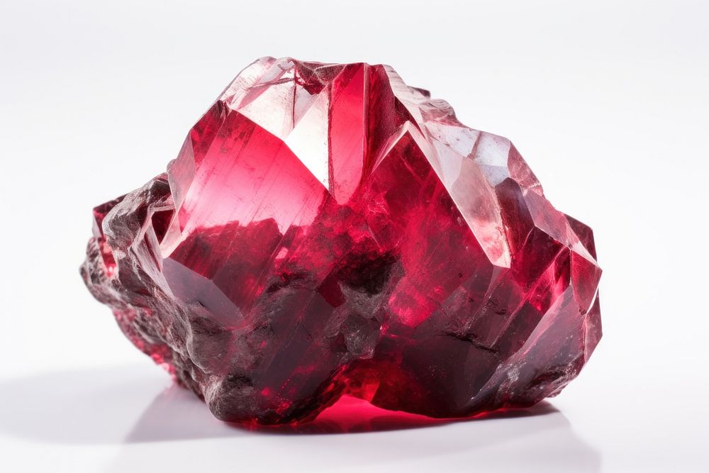 ruby crystal gemstone mineral jewelry. | Premium Photo - rawpixel